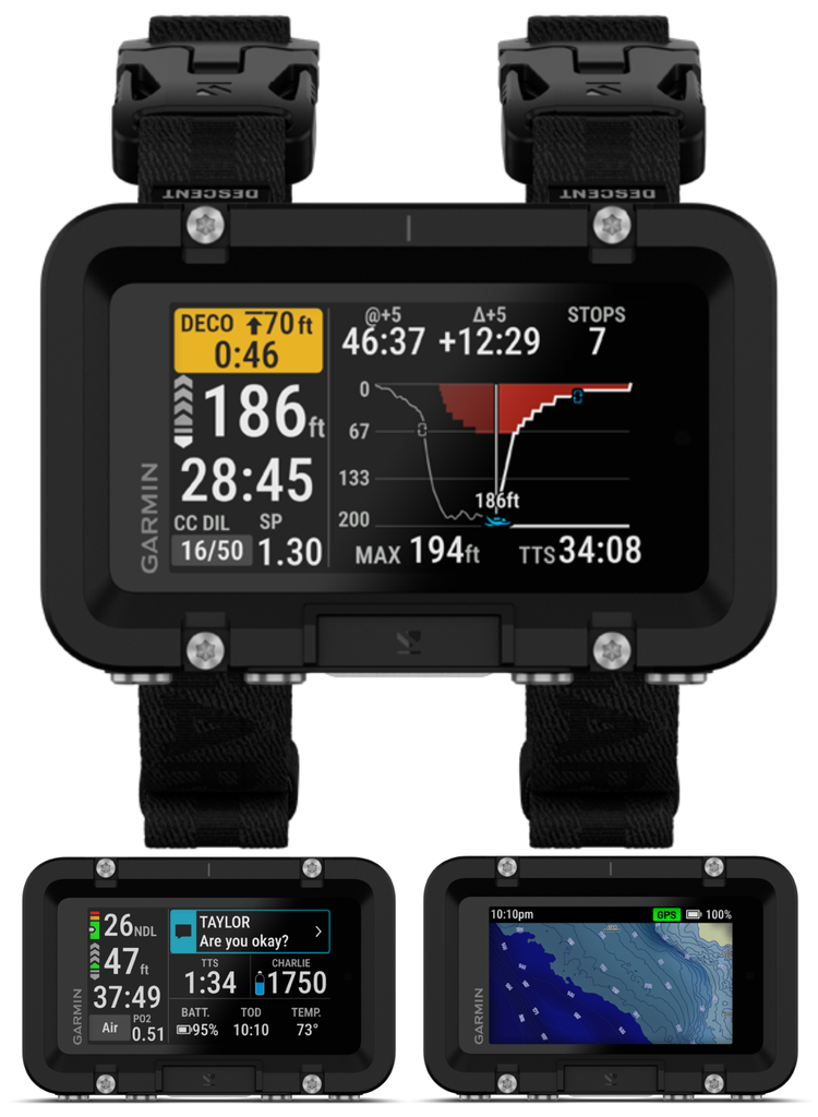 Garmin Descent X50i, Premium Dive Computer, 3" Touchscreen Display, 20 ...