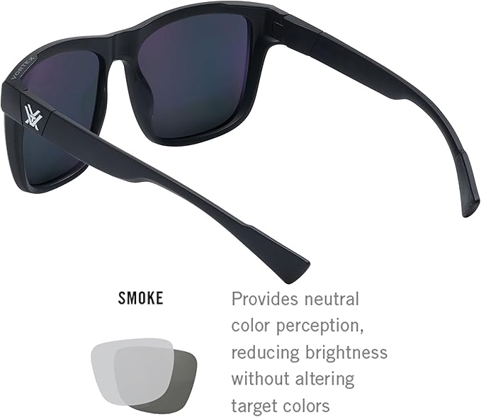 Vortex Optics Banshee Sunglasses UV Protection Polarized Ballistic Rat ...