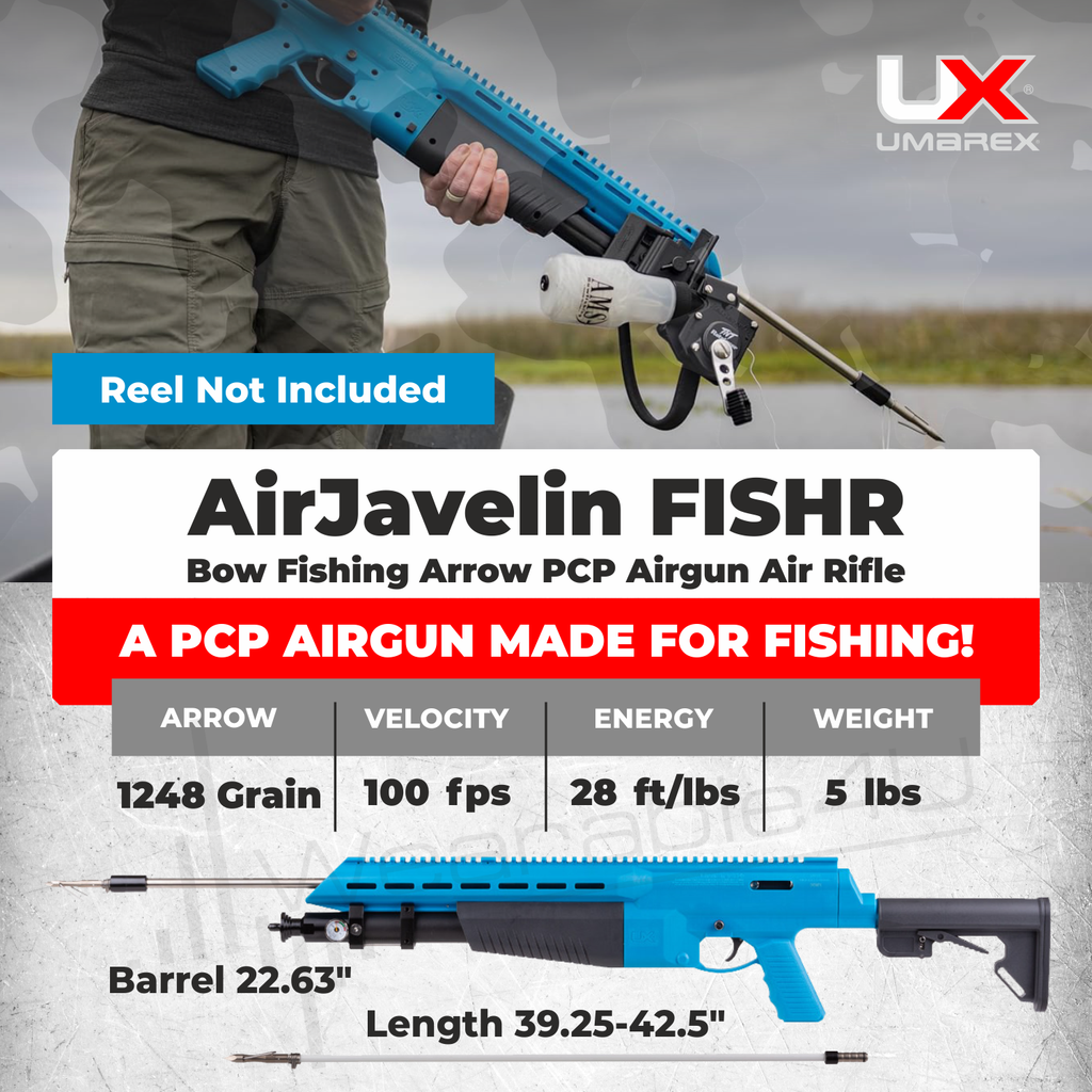 Umarex AirJavelin FishR PCP Bowfishing Airgun with Fiberglass Pro-Poin ...