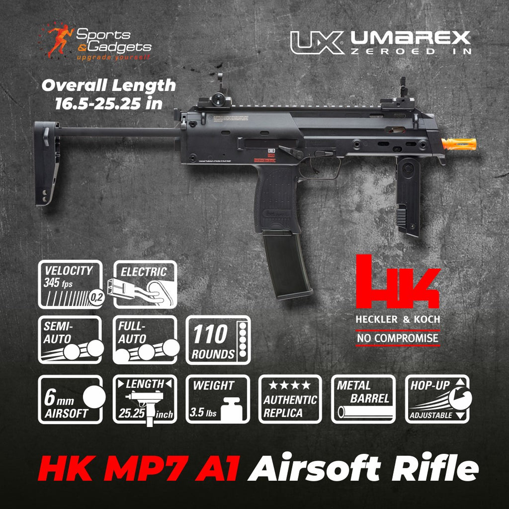 Mp7 Airsoft Gun Electric
