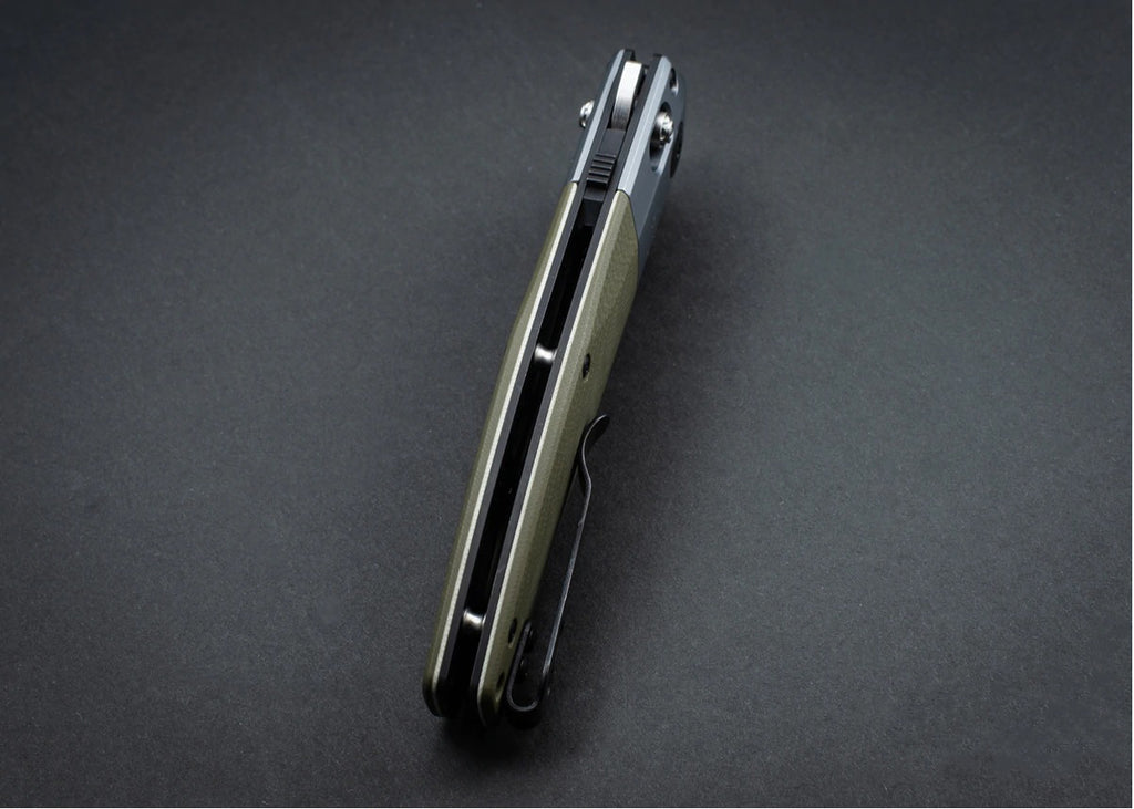 Benchmade 496 Vector AXIS Assist 3.6" OD Green Satin Knife – Sports and ...