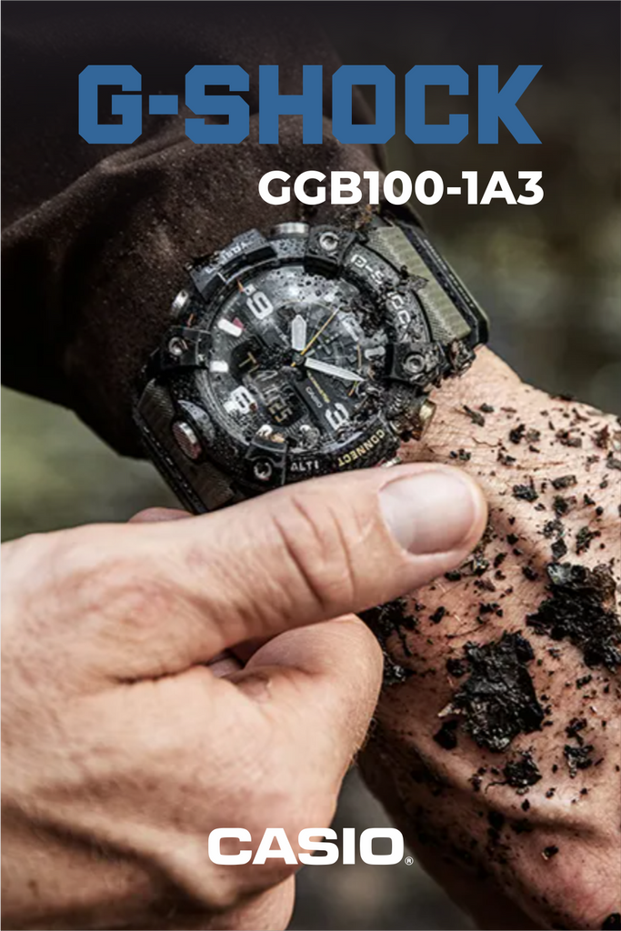 Casio GGB100-1A3 Master of G Mudmaster Men's Green Watch – Sports and ...