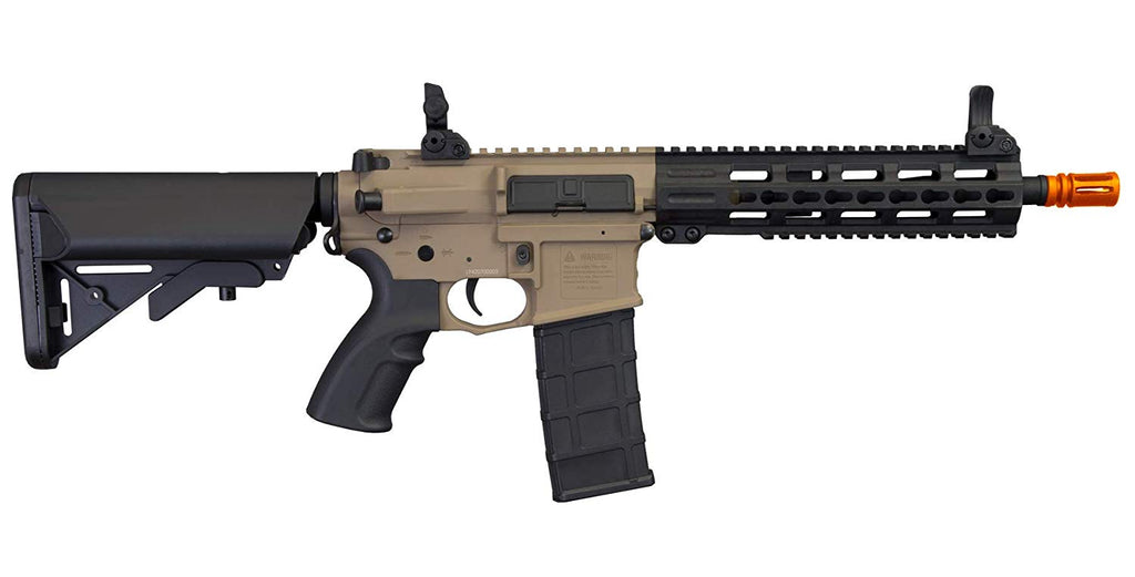 Tippmann Commando AEG CQB 10.5 in Key Hole Mod Shroud - Desert (US Ora ...