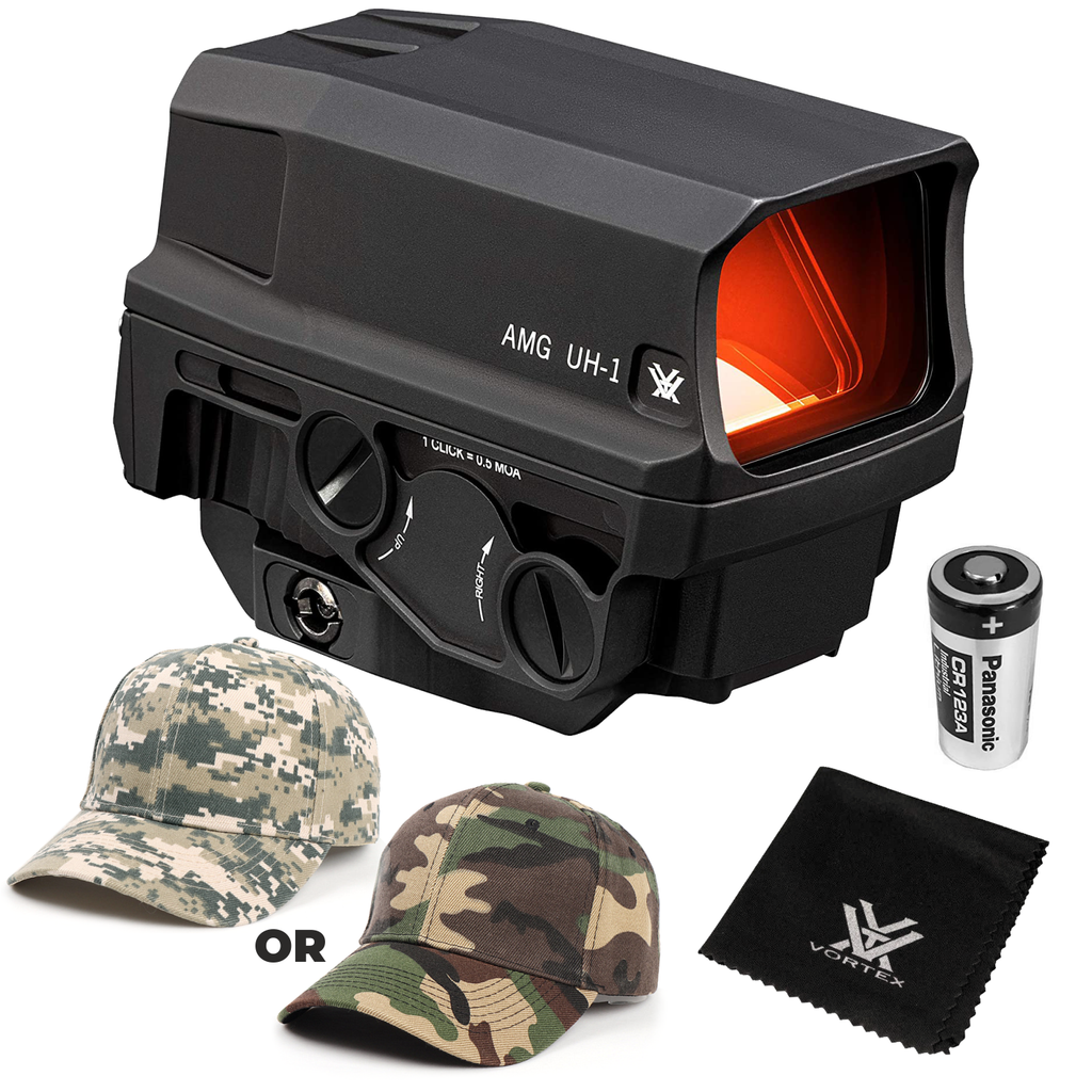 Vortex Optics AMG UH-1 Gen II Holographic Sight with Free Hat Bundle ...